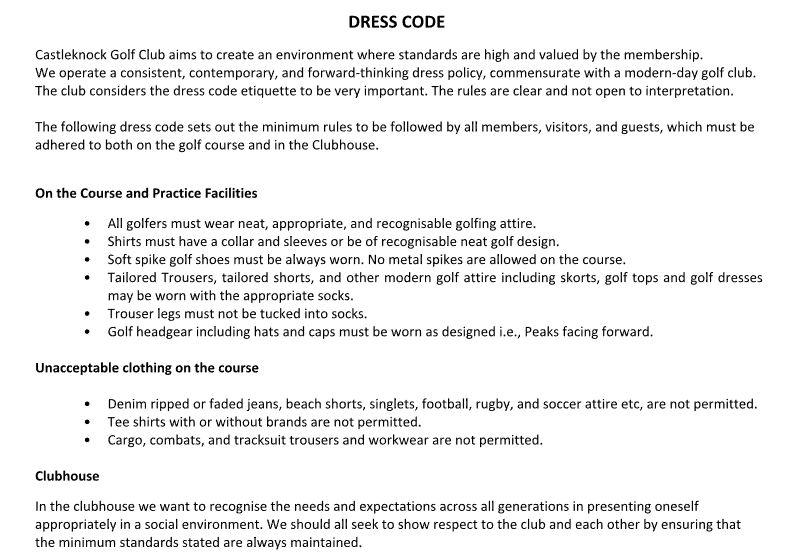 Dress Code